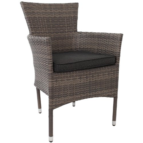 Gartenstuhle Rattan Grau